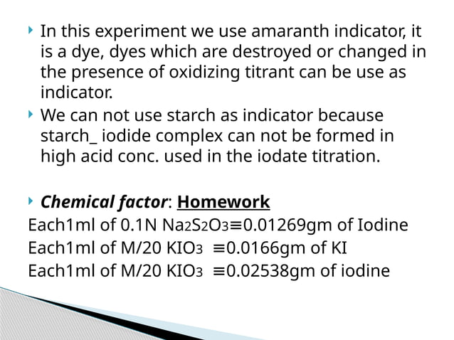 The preparation and assay of Aqueous Iodine Solution.pptx