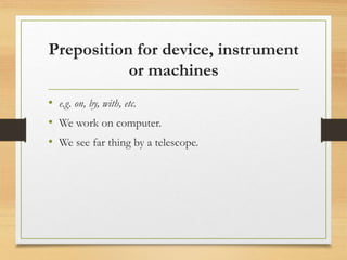 The preposition | PPTX