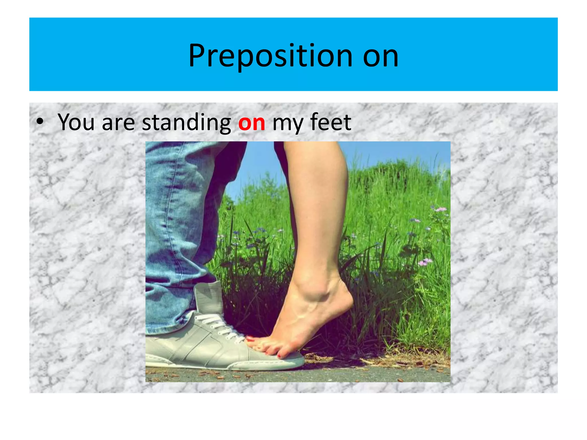The prepositions of place a | PPTX