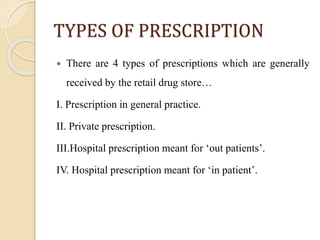 THE PRESCRIPTION.pptx