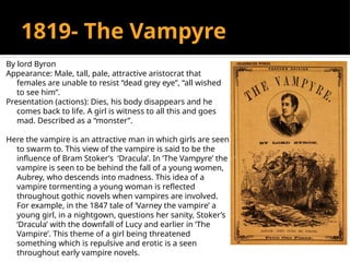The presentation of the vampire powerpoint Allisha.pptx