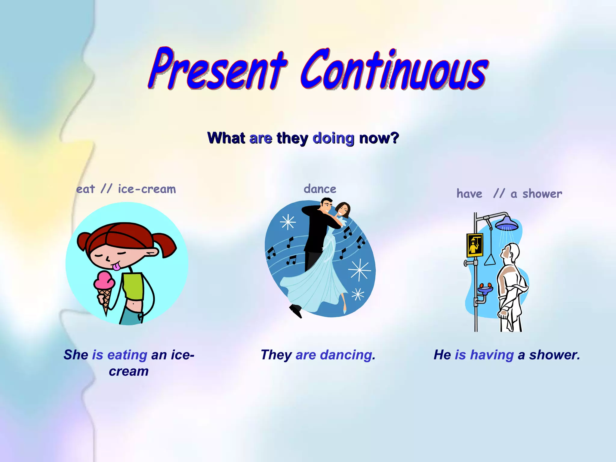 The present continuous | PPT