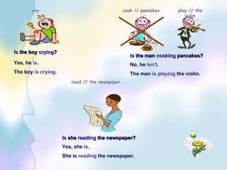 The present continuous | PPT