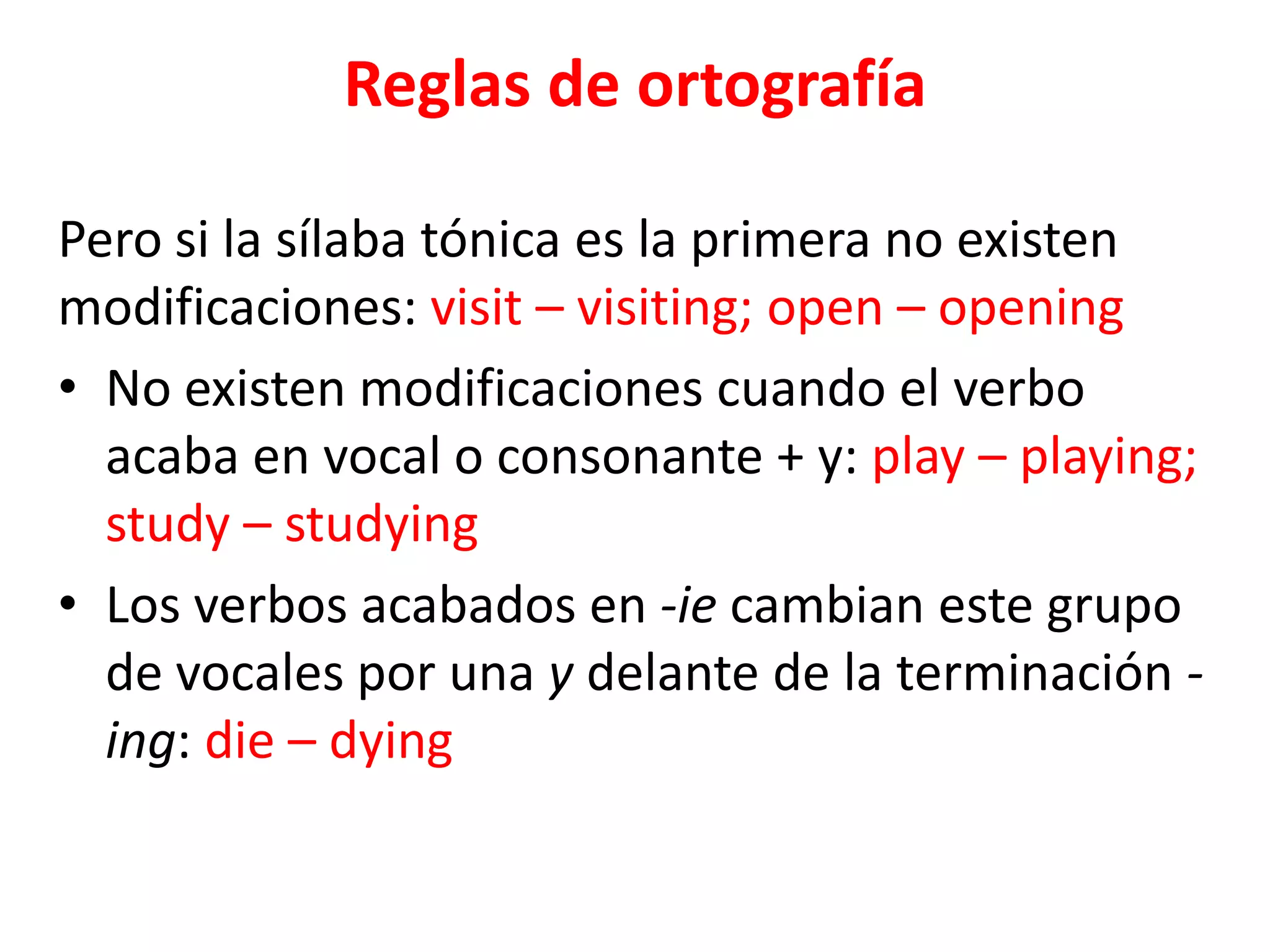 The present continuous | PPTX