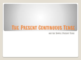 The Present Continuous Tense.pdf