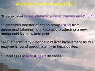enzymes as diagnostic tools | PPTX