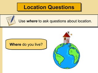 The present of be, questions with where, prepositions of place | PPS