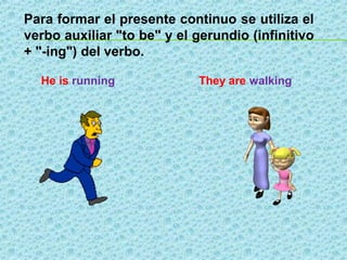 Presente progresivo en idioma imgles .pptx