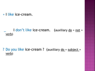 The present simple object pronouns | PPT
