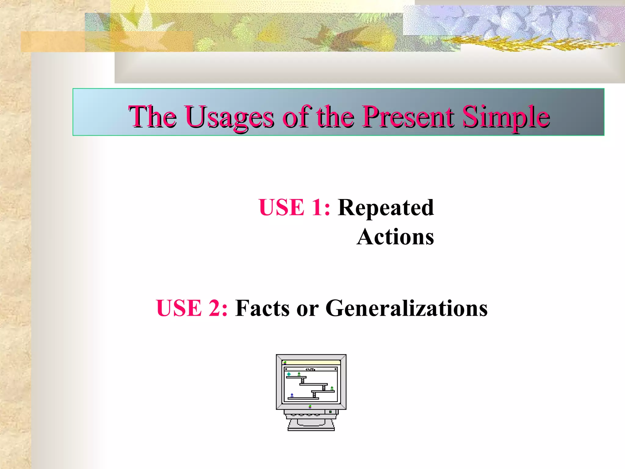 The present simple ppt | PPT