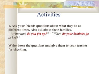 The present simple tense | PPT