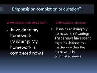 The present simple vs the present continuous | PPTX
