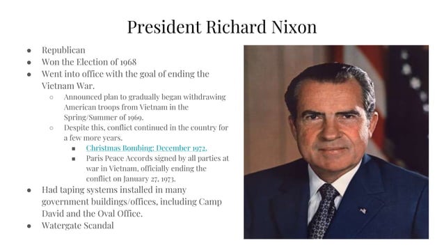 The presidencies of Nixon, Ford, Carter | PPT