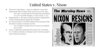 The presidencies of Nixon, Ford, Carter | PPT
