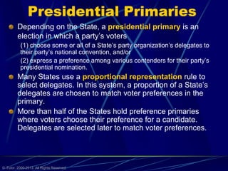 The Presidency | PPTX