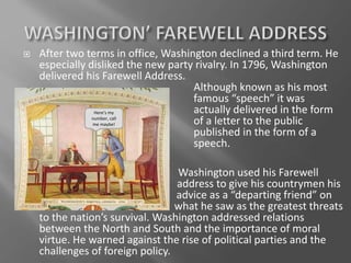 The presidency of george washingtion ppt for notes | PPT