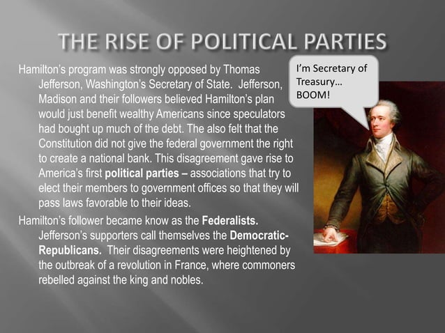 The presidency of george washingtion ppt for notes | PPT