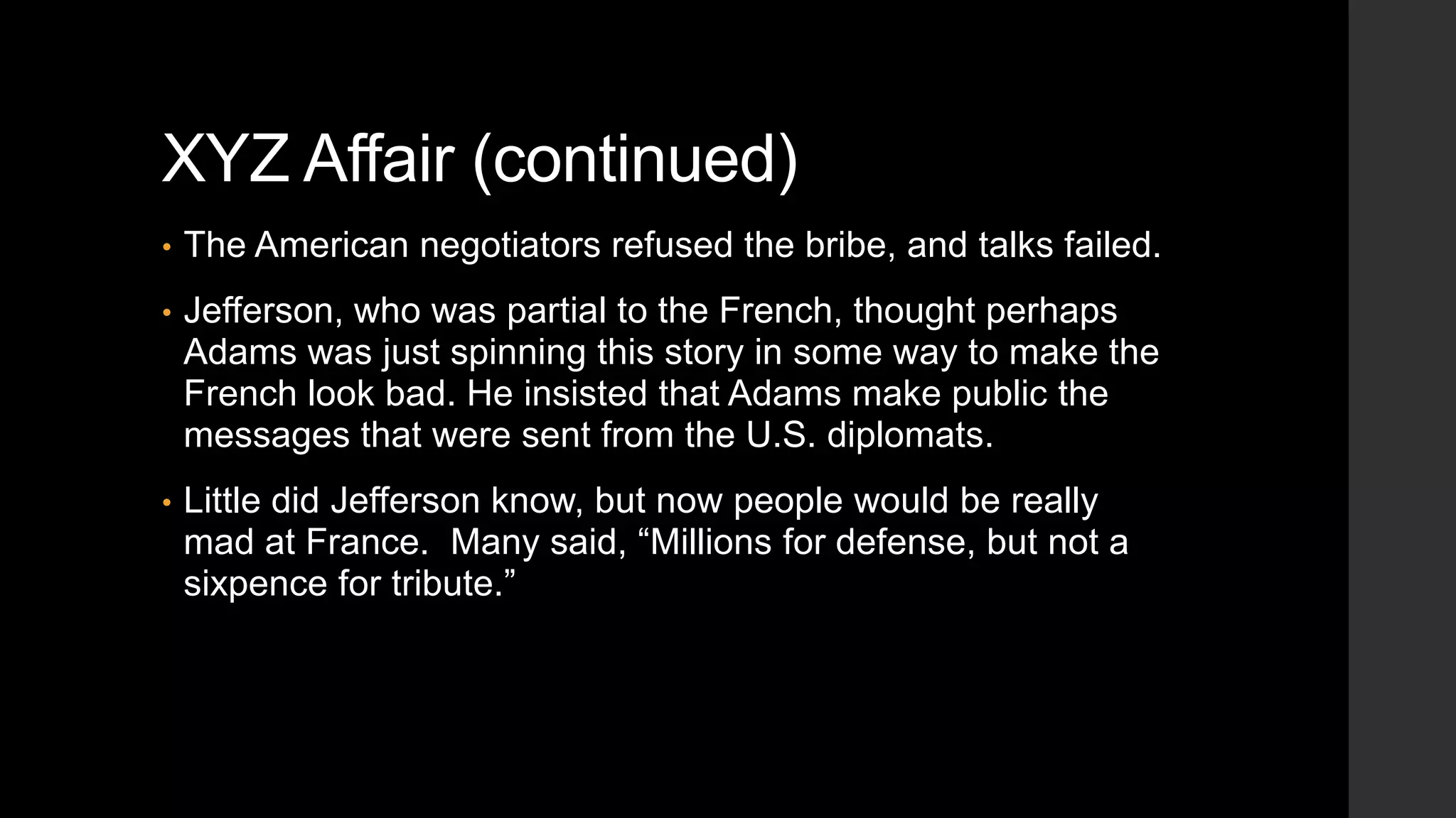The presidency of john adams | PPTX