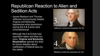 The presidency of john adams | PPTX