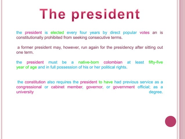 The President | PPT
