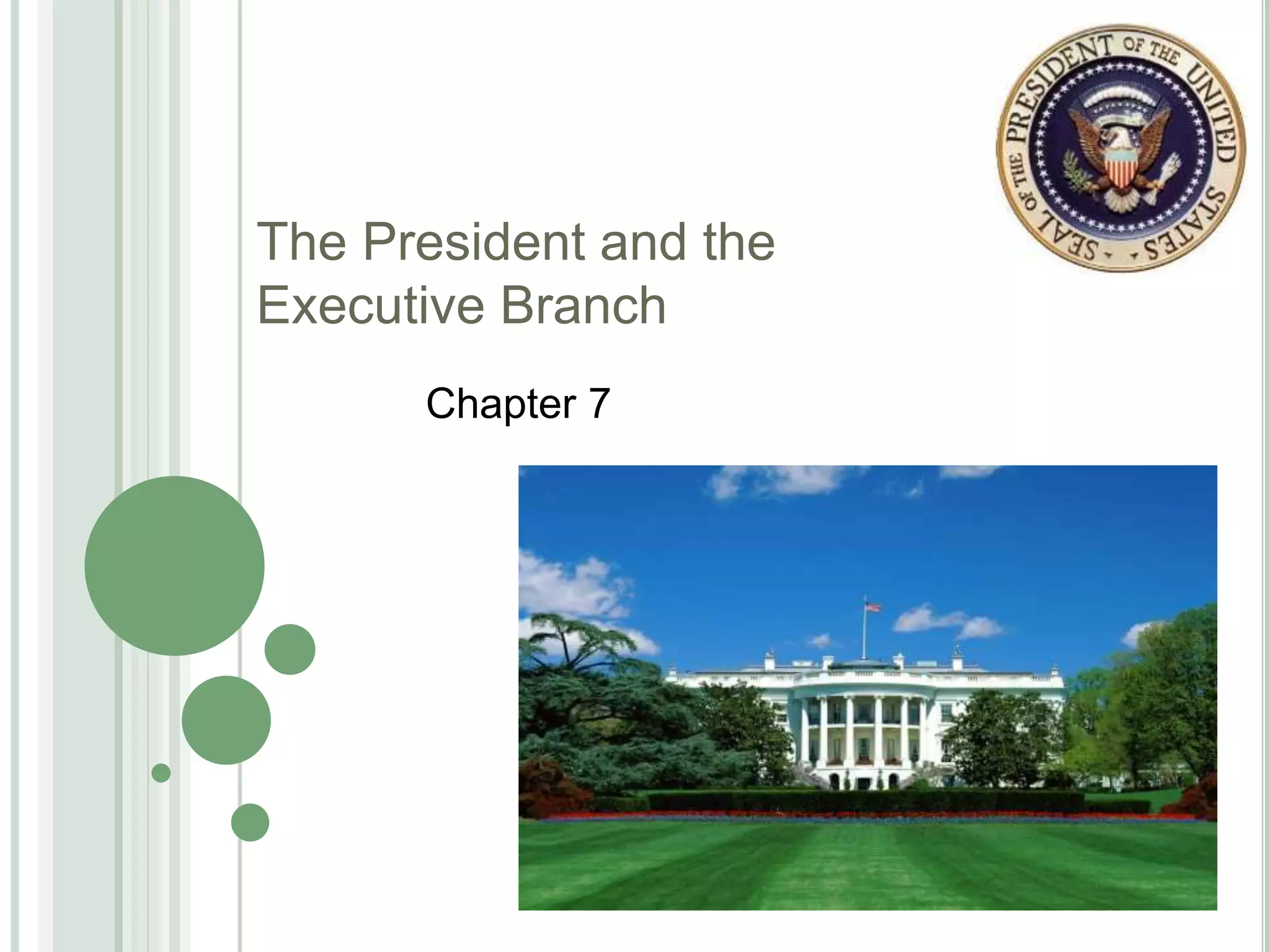 The president and_the_executive_branch | PPT