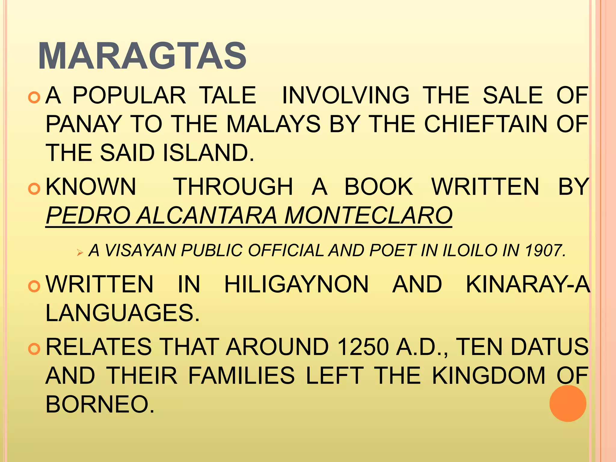 The pre – spanish philippines | PPTX