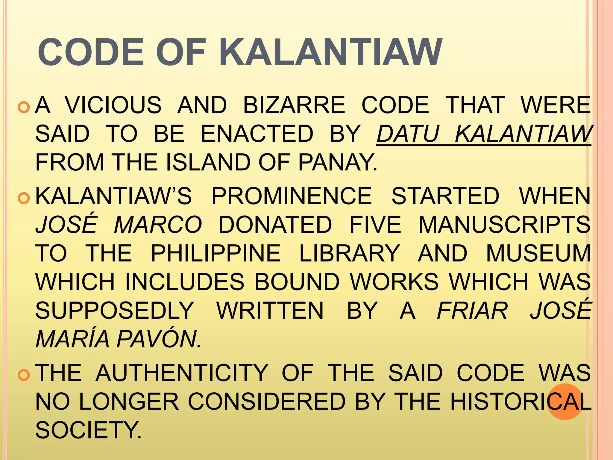 The pre – spanish philippines | PPTX