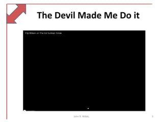 The pressure of temptations.090813 | PPT