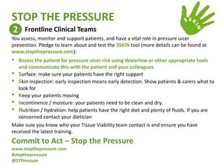 Pressure ulcer campaign wall | PPT