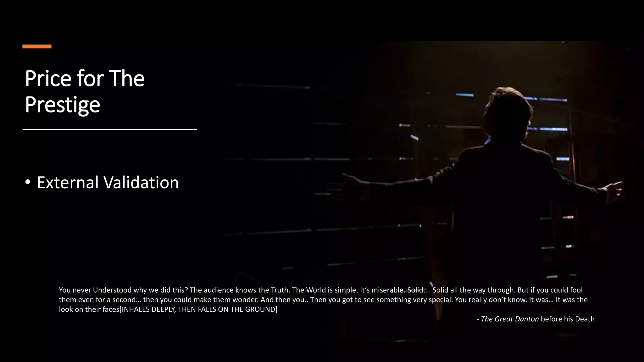 Character Analysis - Robert Angier | PPTX