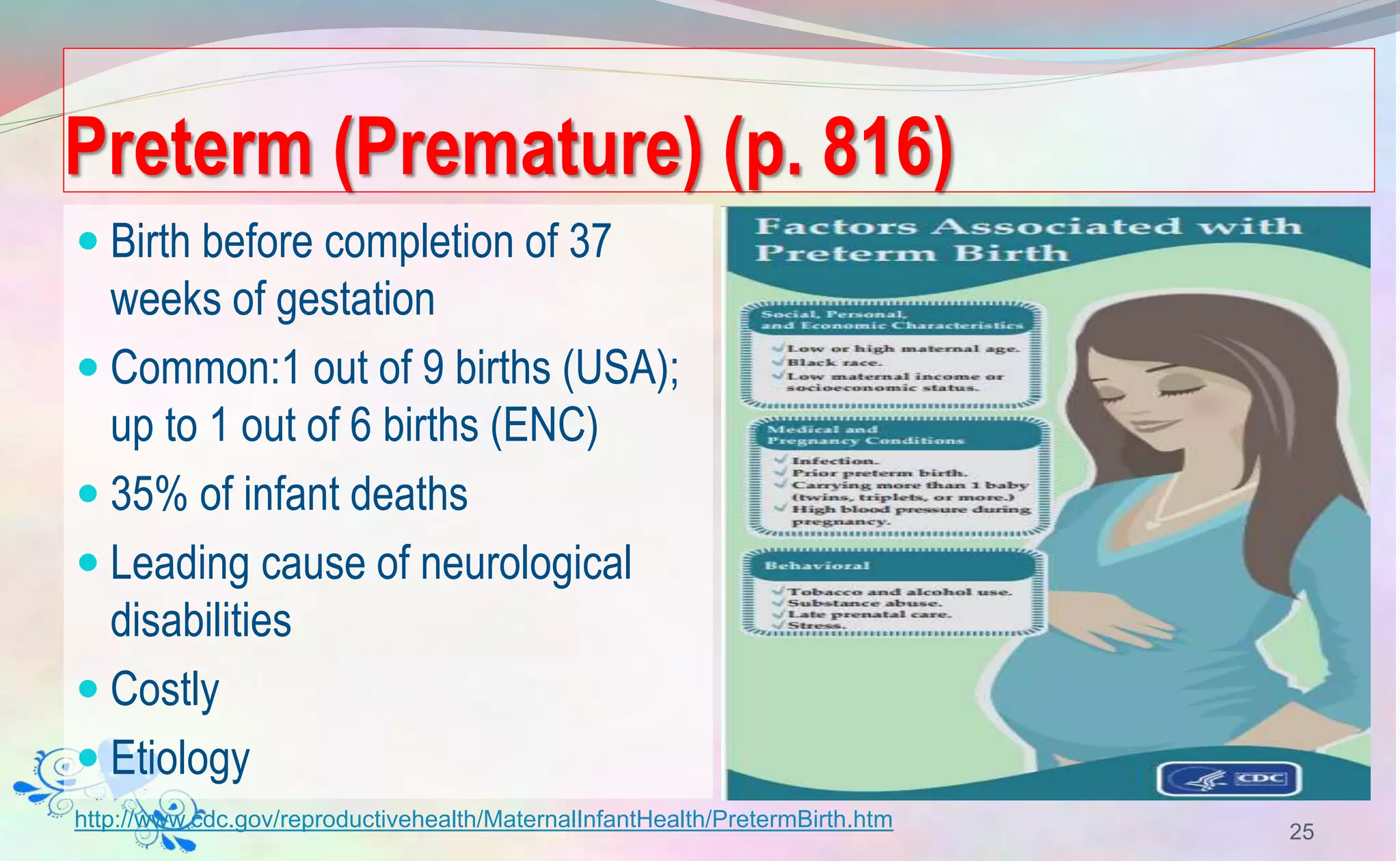 The preterm infant | PPTX
