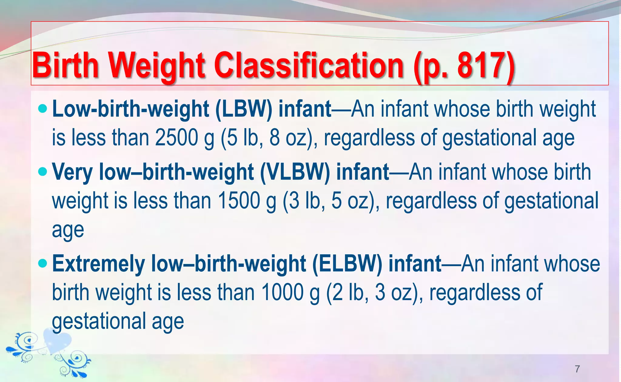 The preterm infant | PPTX