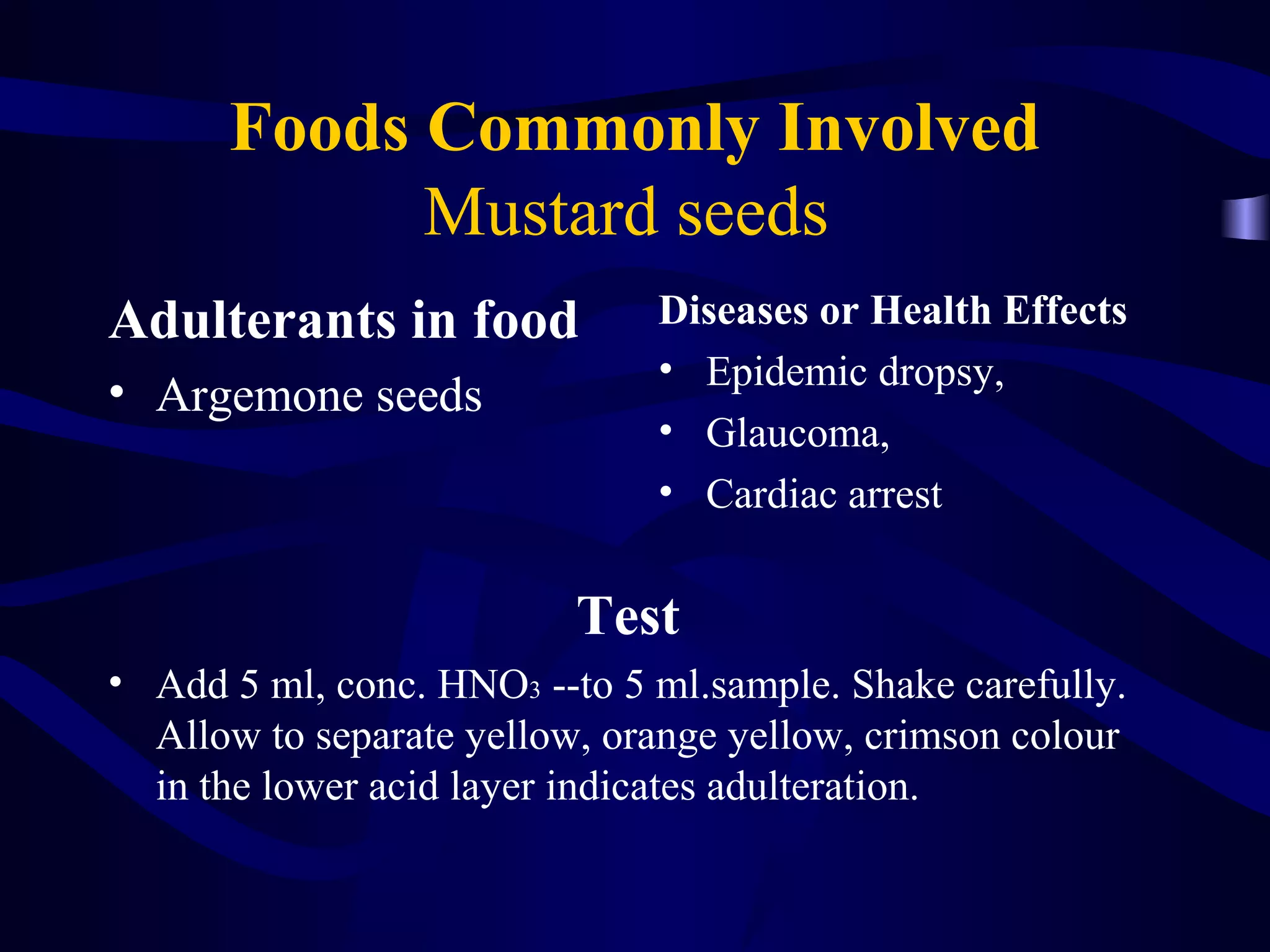The prevention of food adulteration | PPT
