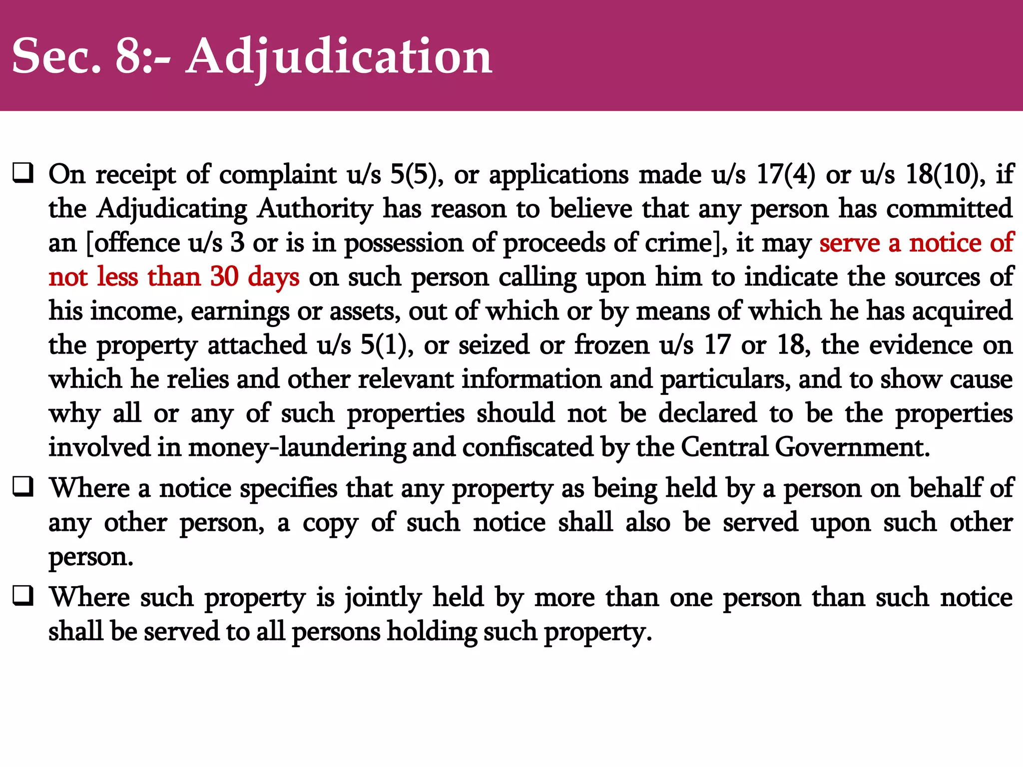 The prevention of money laundering act, 2002 (2) | PDF