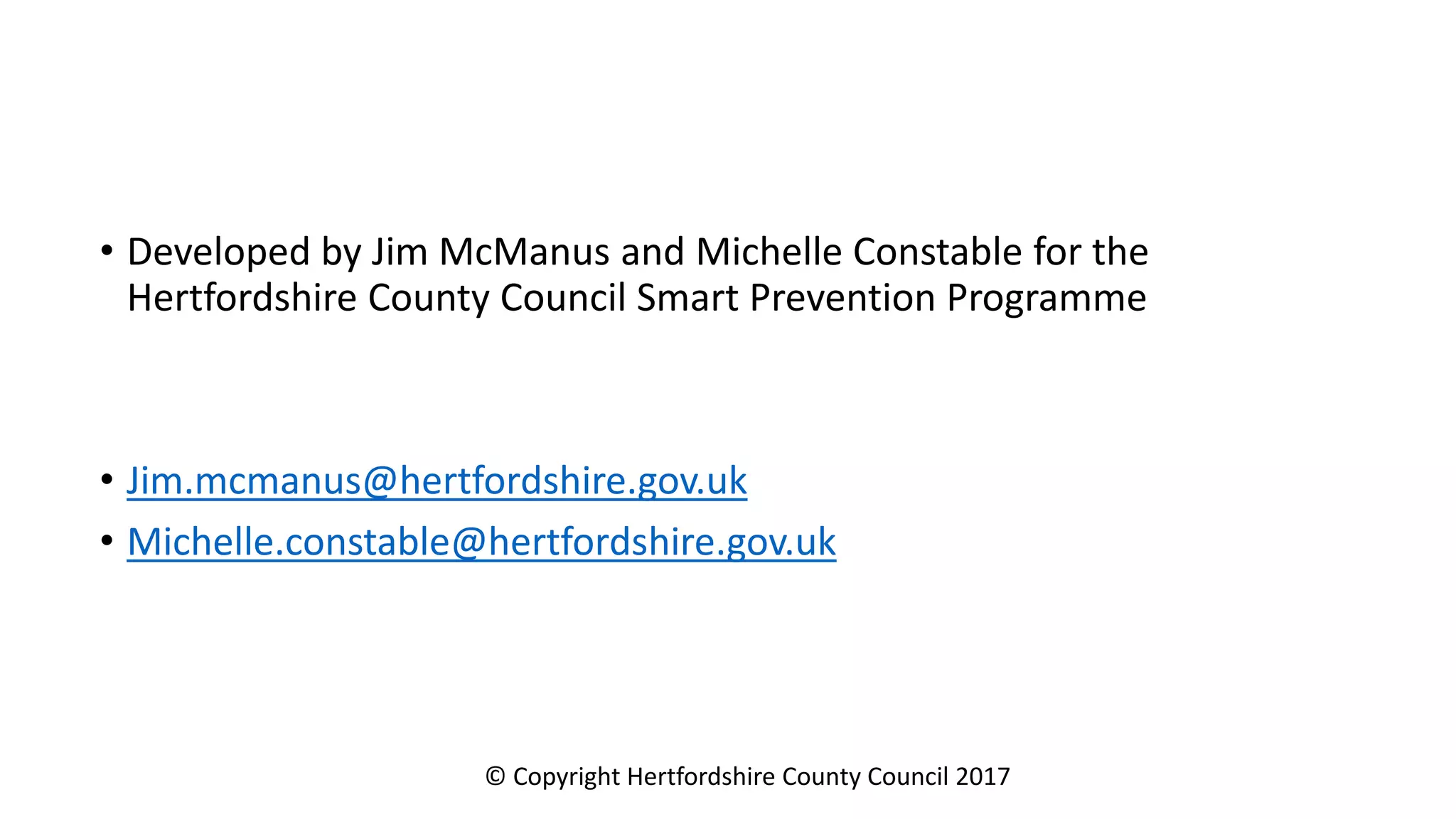 The prevention triangles | PPTX