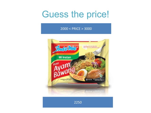 The price is right | PPTX | Television | Entertainment