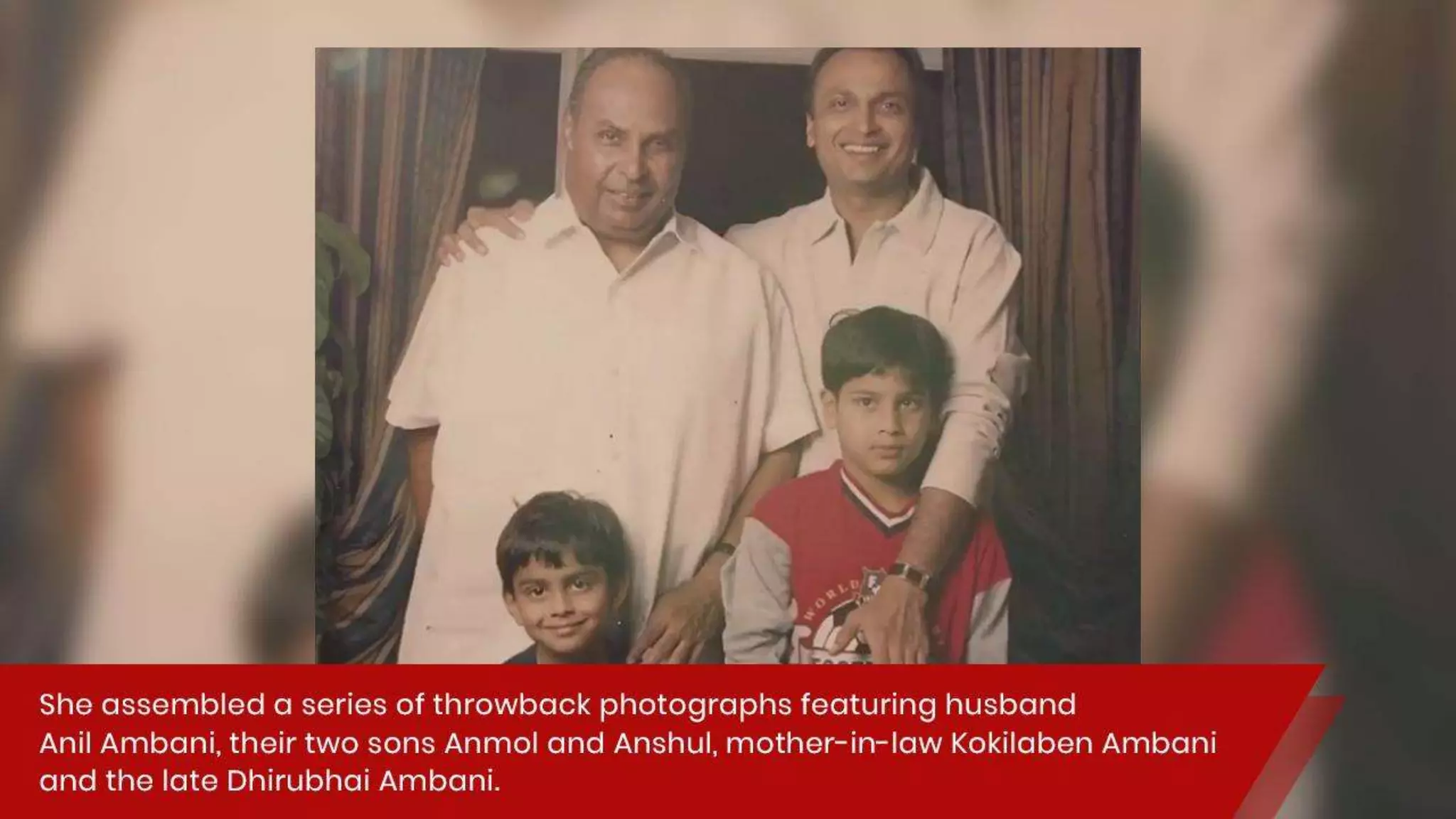 The Priceless Photos From Tina Ambani’s Social Media: Reflecting The ...