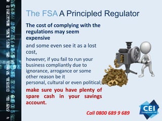 The price of breaching the FSA principles | PPTX