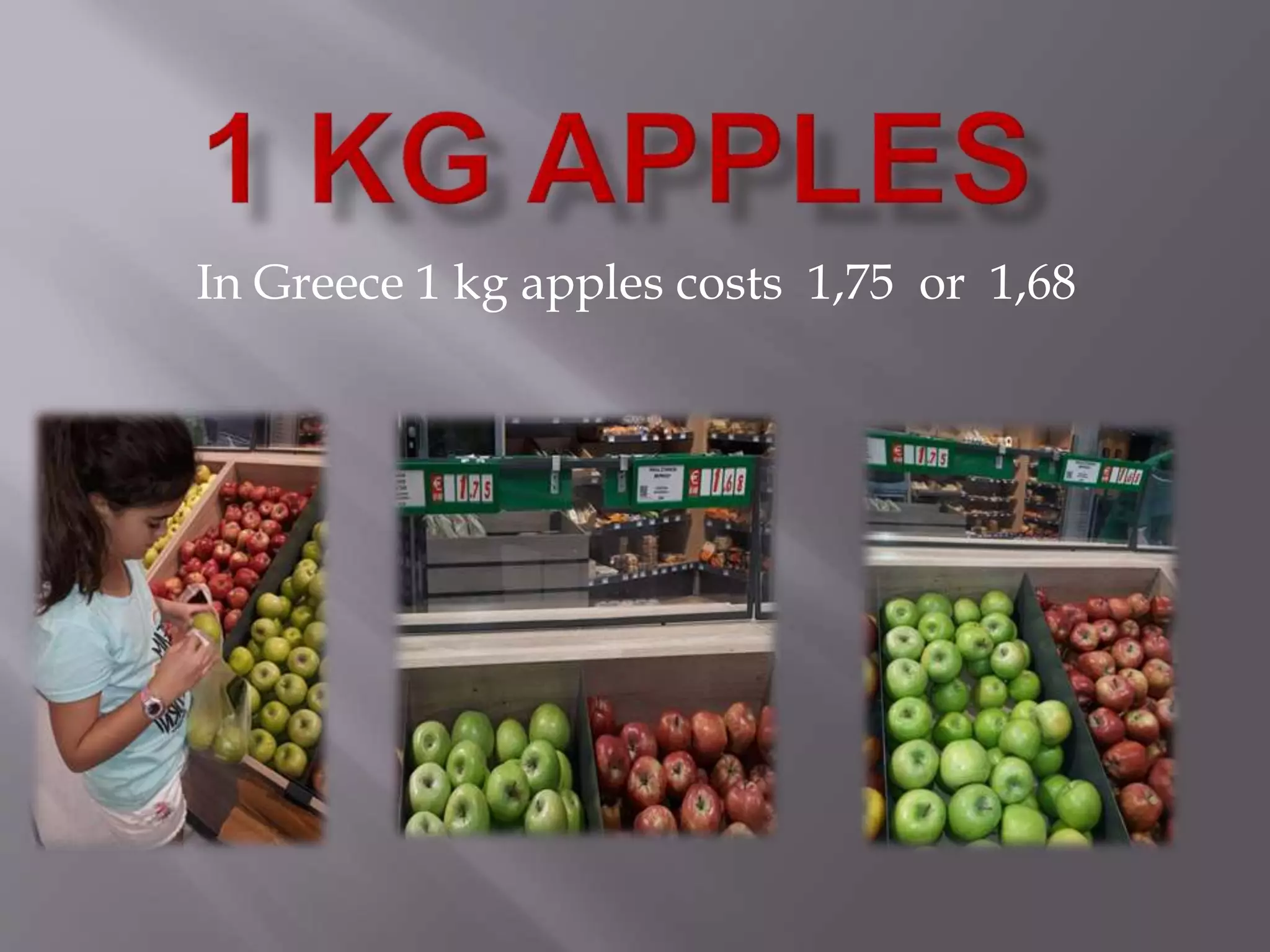 The prices in greece | PPTX