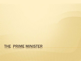 The prime minister | PPT