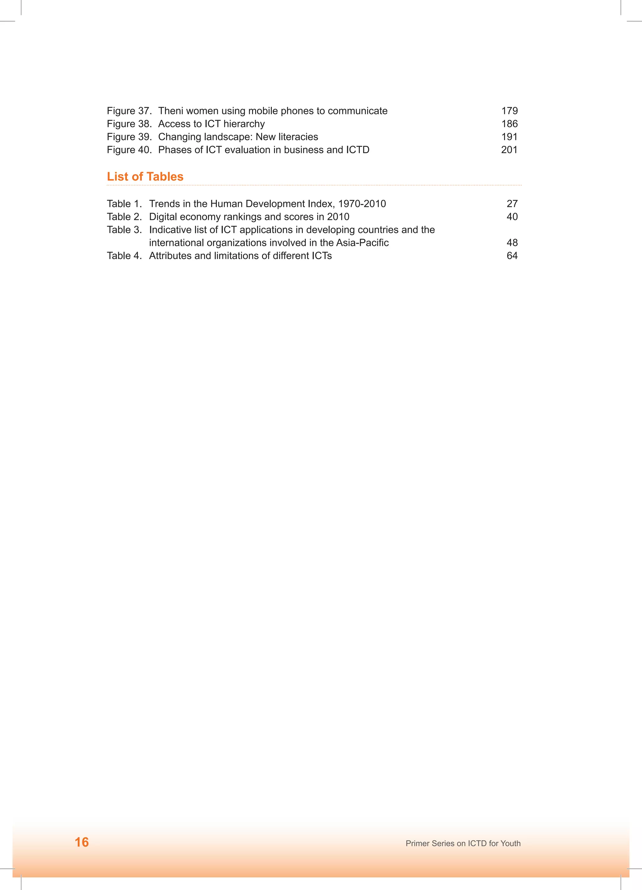 The primer series on ictd for youth part1 an introduction to ict for ...