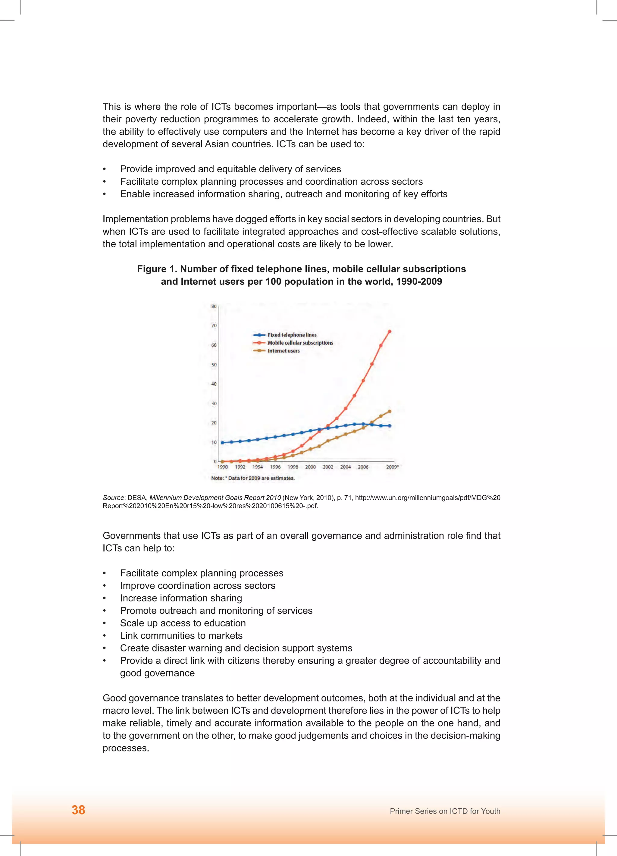 The primer series on ictd for youth part1 an introduction to ict for development | PDF