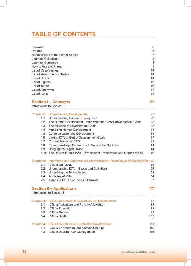 The primer series on ictd for youth part1 an introduction to ict for development | PDF