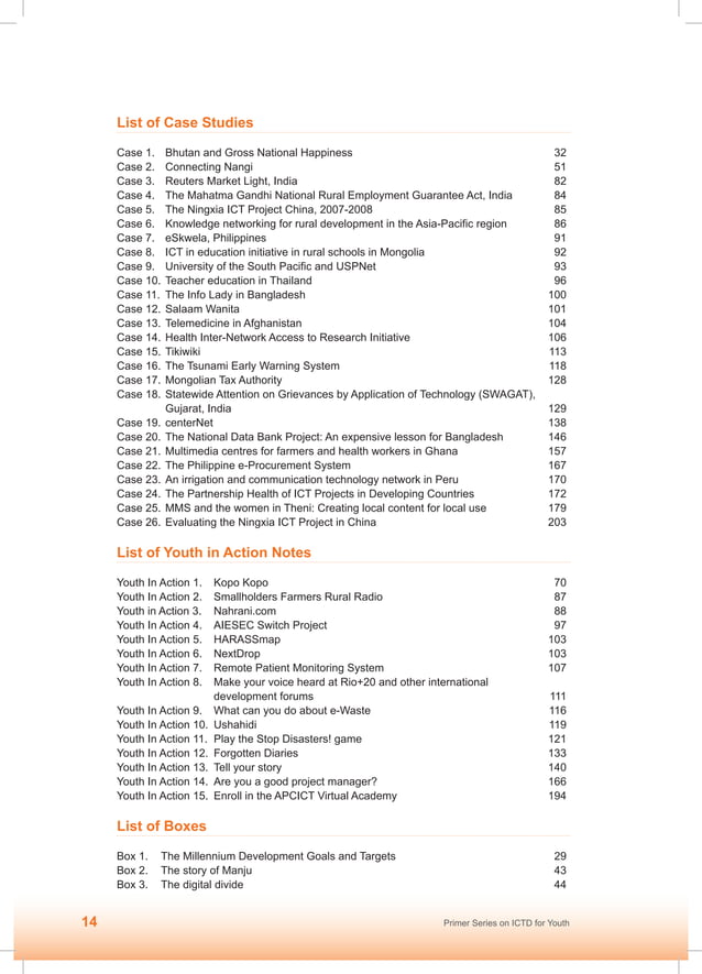 The primer series on ictd for youth part1 an introduction to ict for ...
