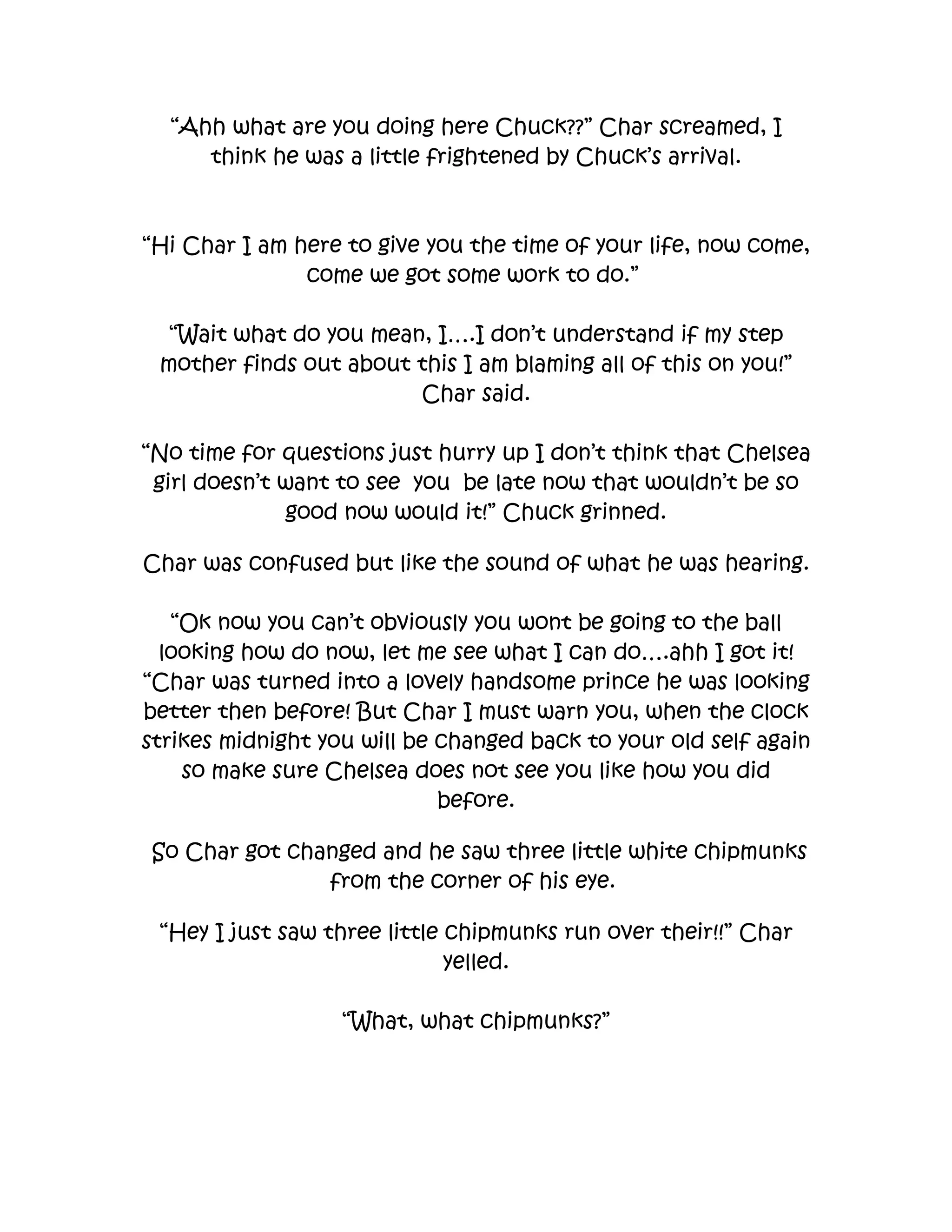 The prince and the lovely chelsey | PDF