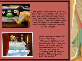 The princess and the pea | PPT