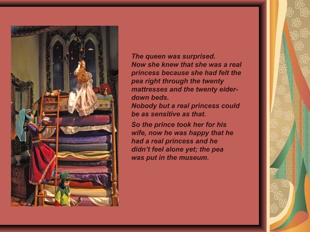 The princess and the pea | PPT | Books and Literature