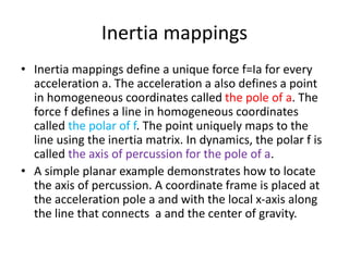 The principal screw of inertia two | PPTX | Physics | Science
