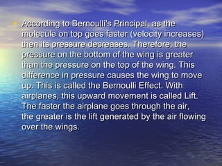 The principles of flight of an aeroplane | PPT