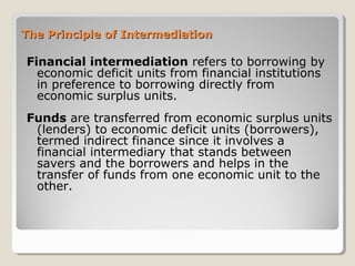 The principle of intermediation.ppt copy | PPT | Free Download